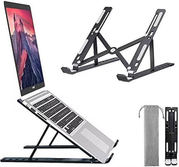 BASE METALICA PLEGABLE PARA LAPTOP SOPORTE TABLET – Soriega