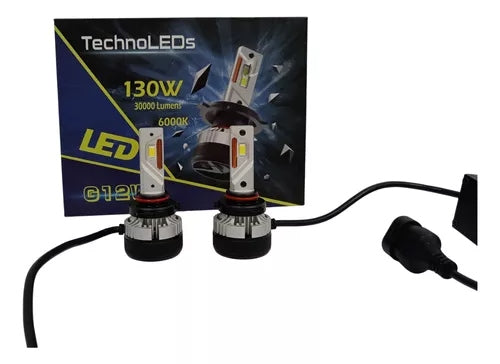 Luces Led De 30000 Lumens 9005 130watts 6000k Techno Leds – Soriega
